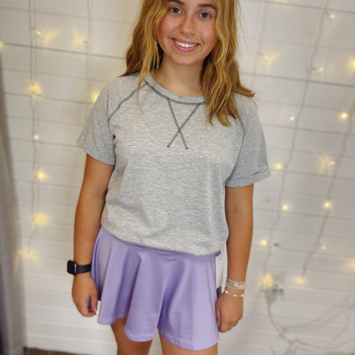 Lavender Skort – Four Seasons Boutique